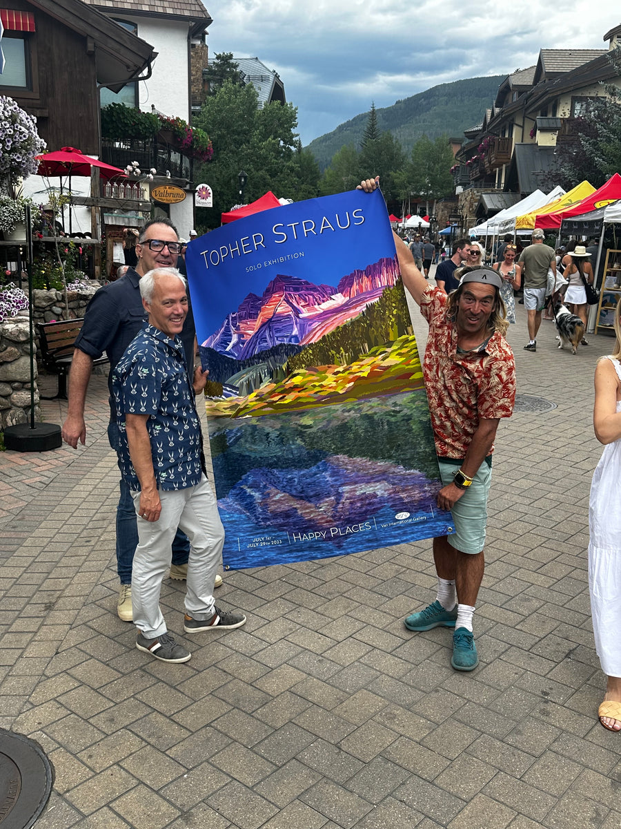 Thanks Vail International Gallery! – Topher Straus Fine Art