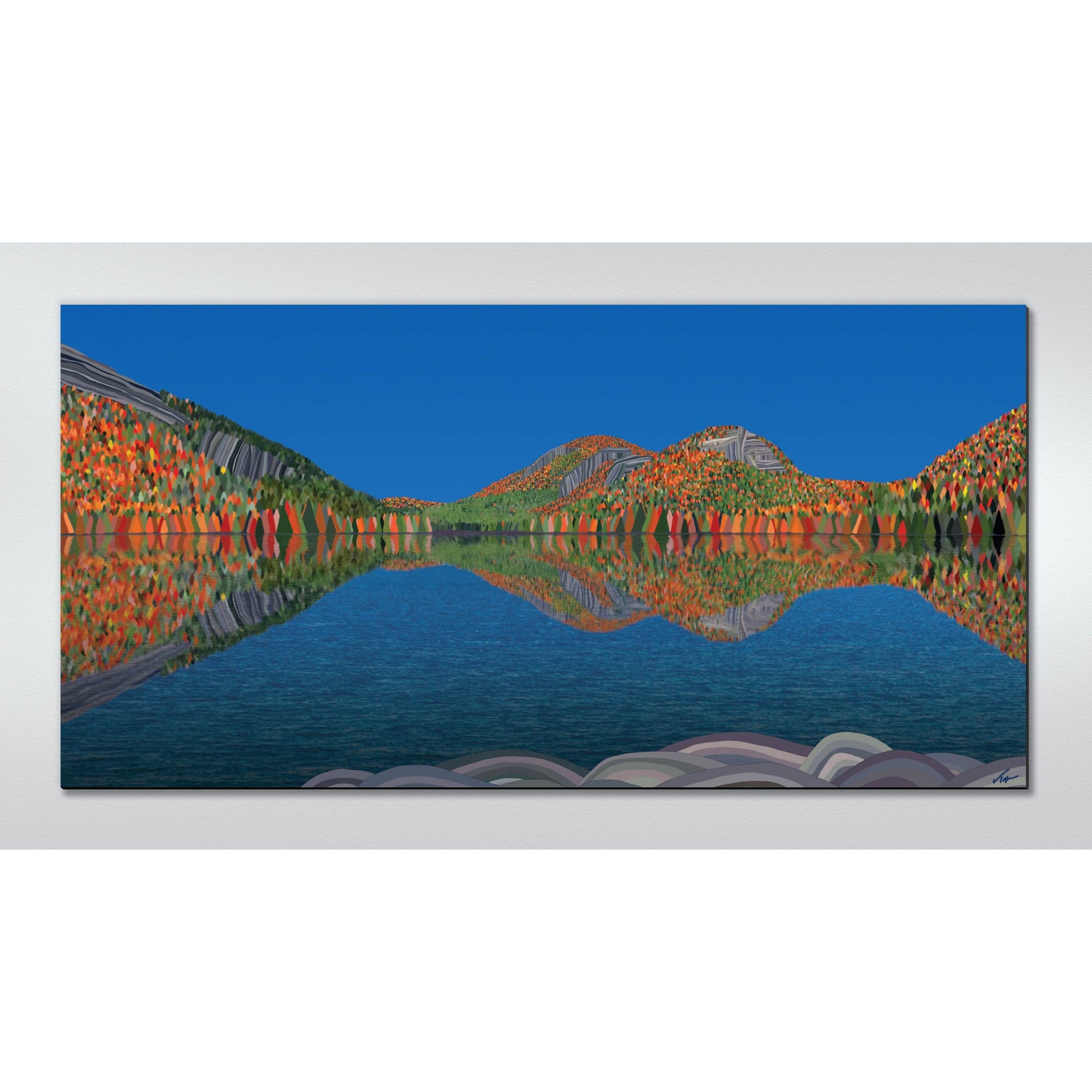 Grand Tetons National Park Painting - Original Art by Topher Straus ...