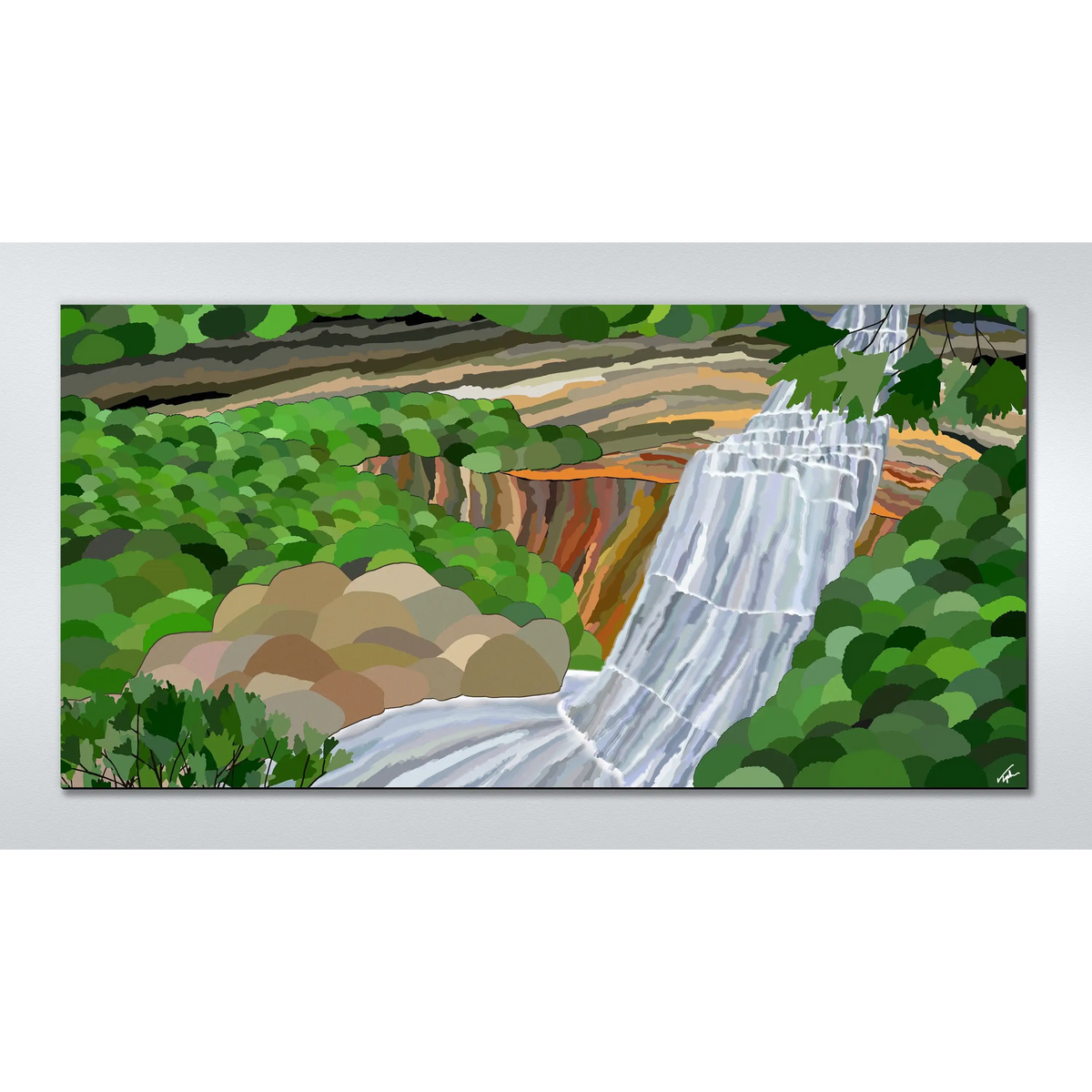 Cuyahoga Valley National Park Artwork - Painting by Topher Straus ...