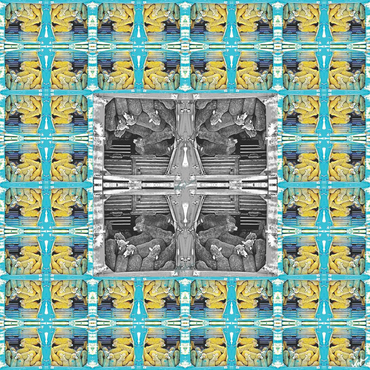 SHEEP IN TRANSIT. Fine Art. Original painting by Topher Straus – Topher ...