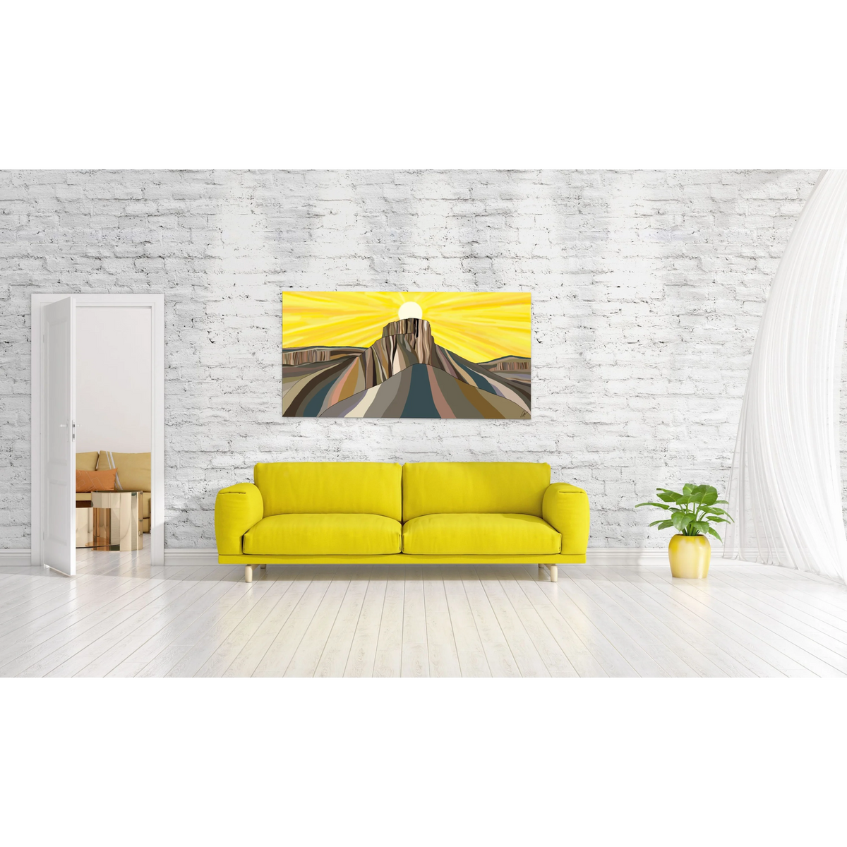 GOLDEN SUN. Colorado Fine Art. Original painting by Topher Straus ...