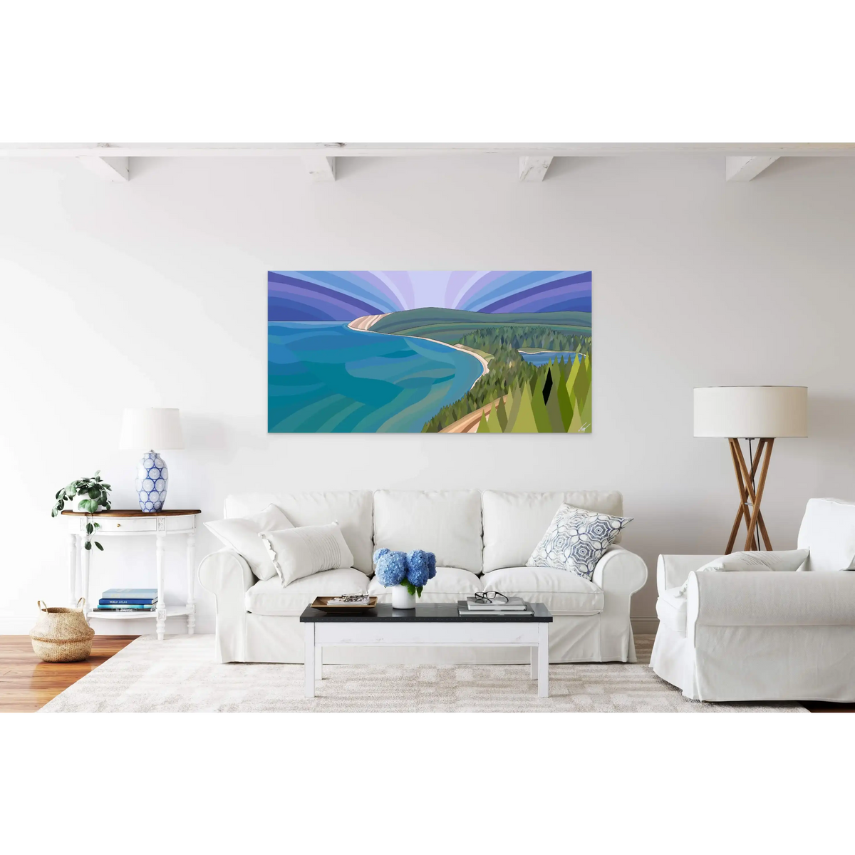 Sleeping Bear Dunes Fine Art - Original Painting by Topher Straus ...