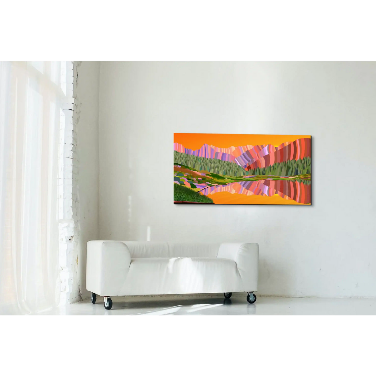 THE GRAND TRAVERSE. Fine Art. Original painting by Topher Straus ...