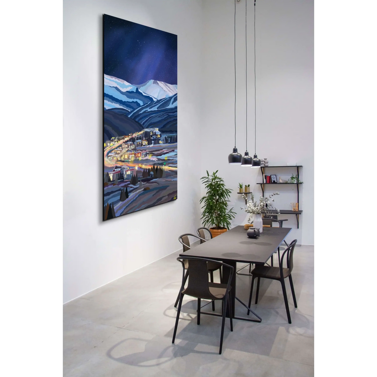 WINTER PARK. Colorado Ski Fine Art. Painting by Topher Straus – Topher ...